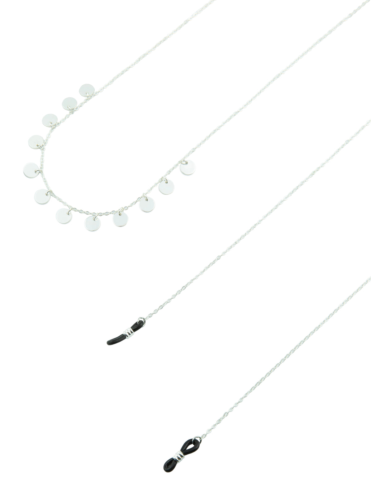 Brillenkoord - Chin Chin Silver — Brillenkoord.nl